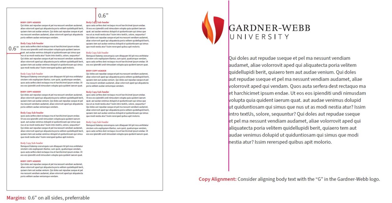 Typography Guidelines - Gardner-Webb University