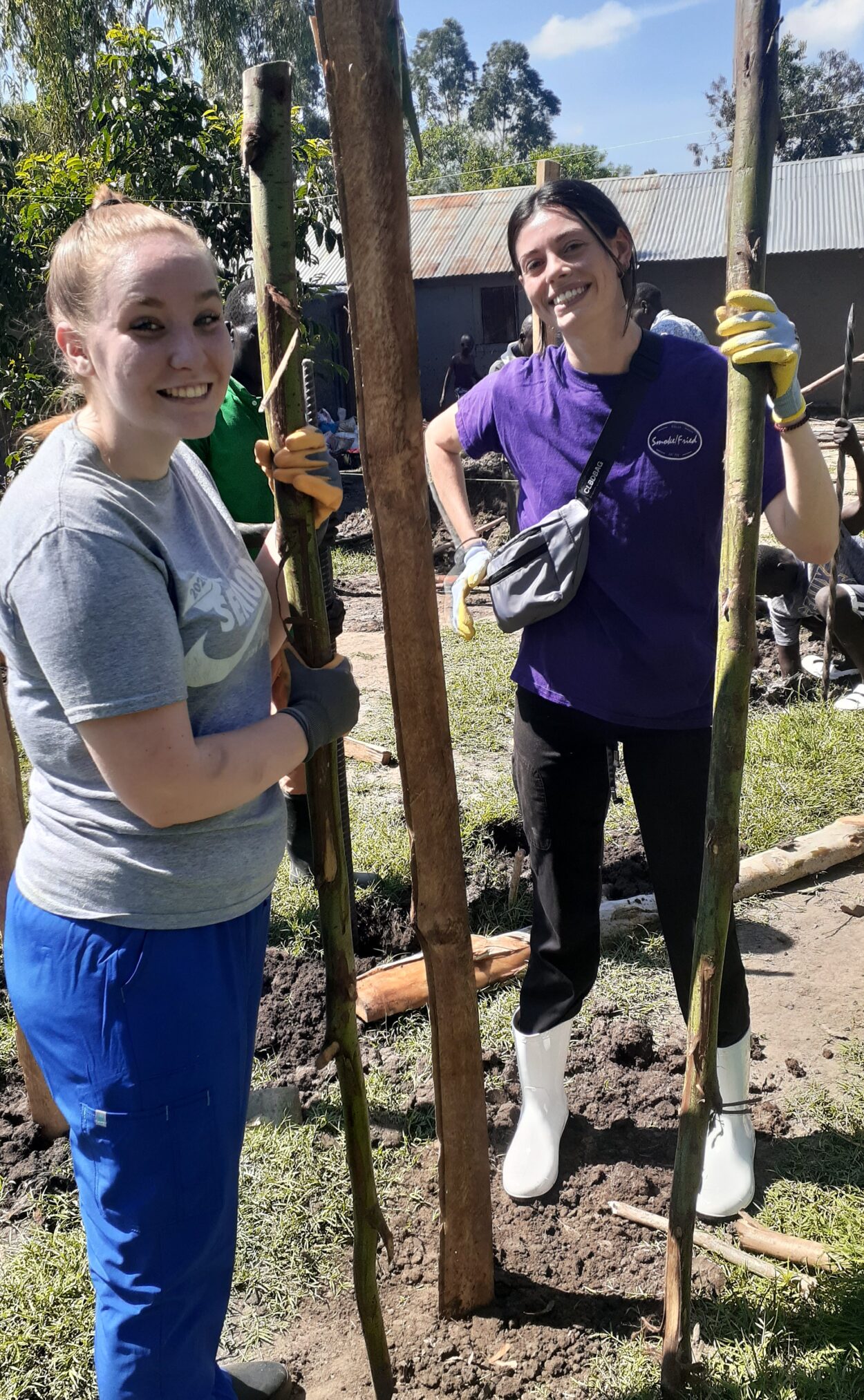 Team Builds Houses, Shares Gospel in Kenya | Gardner-Webb University