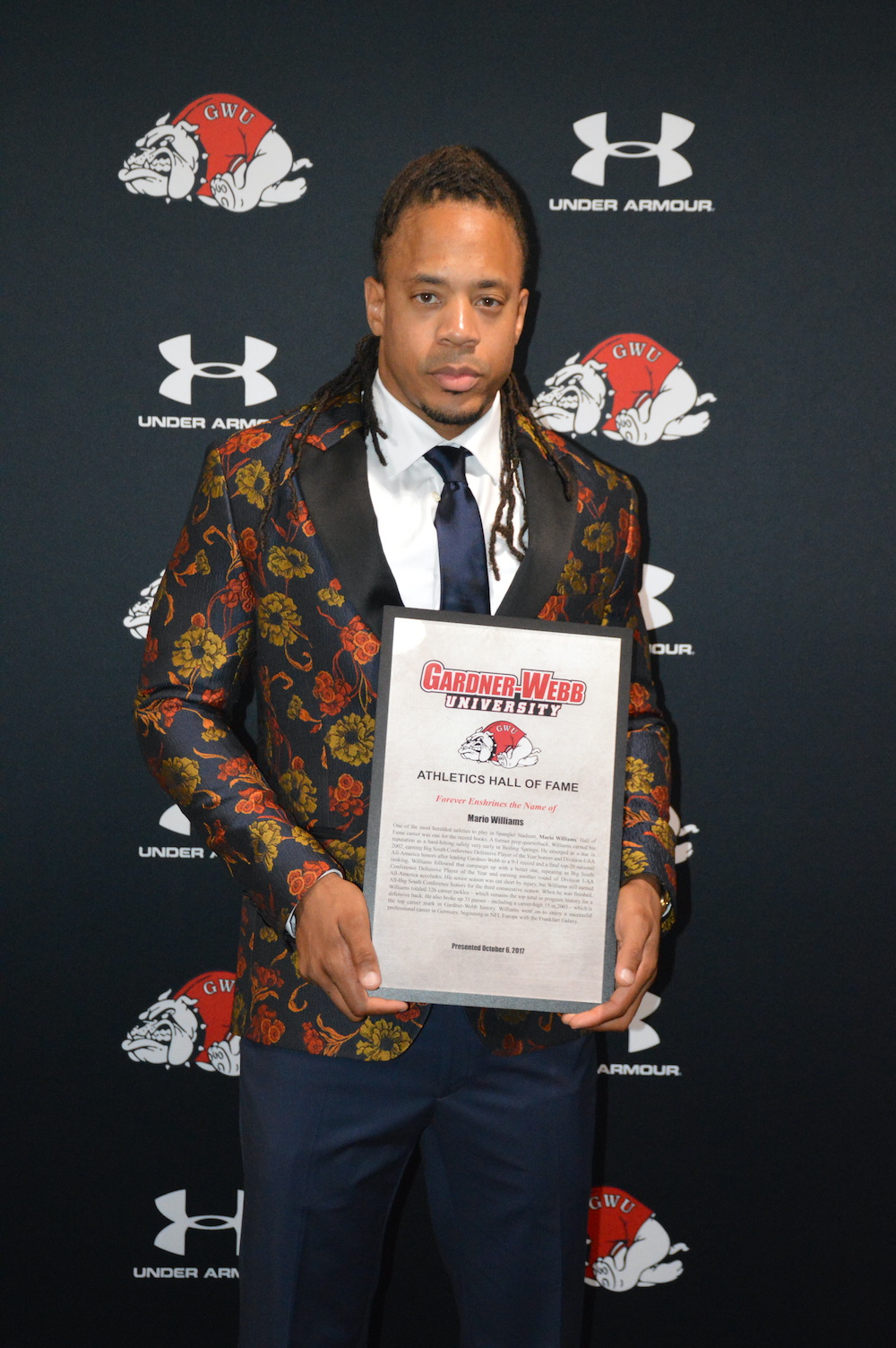 Mario Williams Inducted into Big South Hall of Fame | Gardner-Webb ...